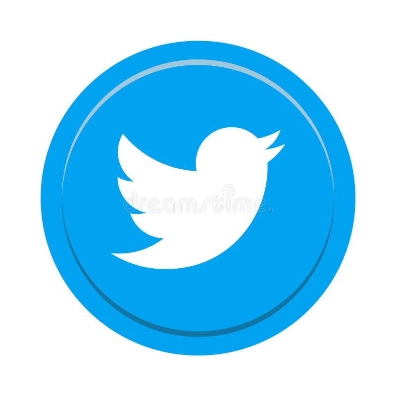 Round Twitter Button