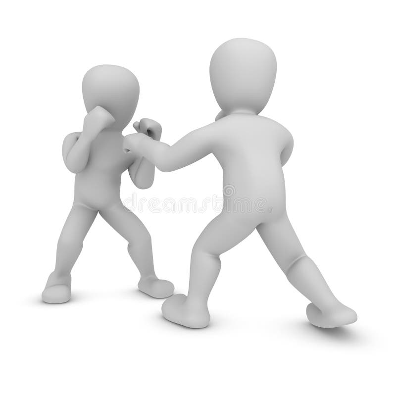 Two People Fighting Stock Illustrations – 1,978 Two People Fighting ...