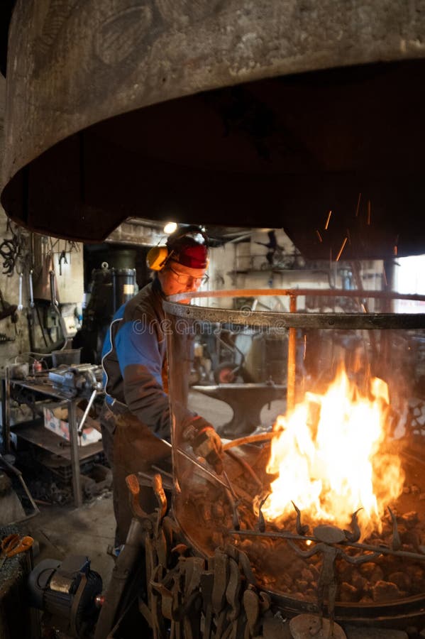 Lofoten Blacksmith Craft Norway Culture Editorial Photography - Image ...