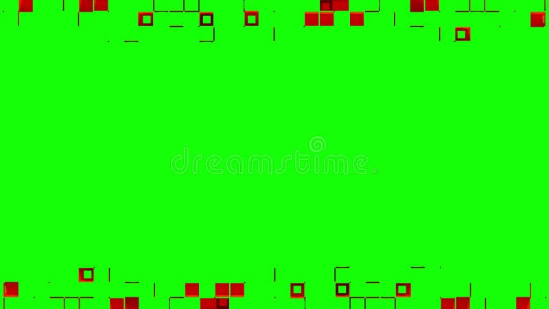 Two Abstract Strips of Square Cells and Cubes Stock Video - Video of ...