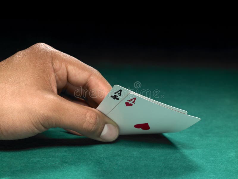 Two aces stock photo. Image of table, card, joint, gambler - 7289318
