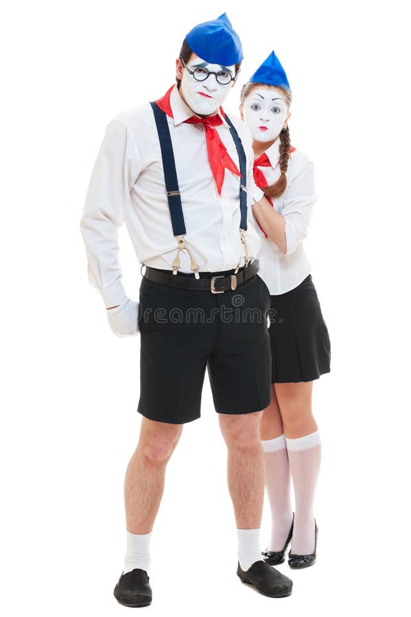 Two Actors in Stage Costumes Stock Image - Image of couple, concept ...