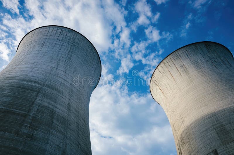 Two Adjacent Tower Buildings, Possibly Residential or Commercial ...