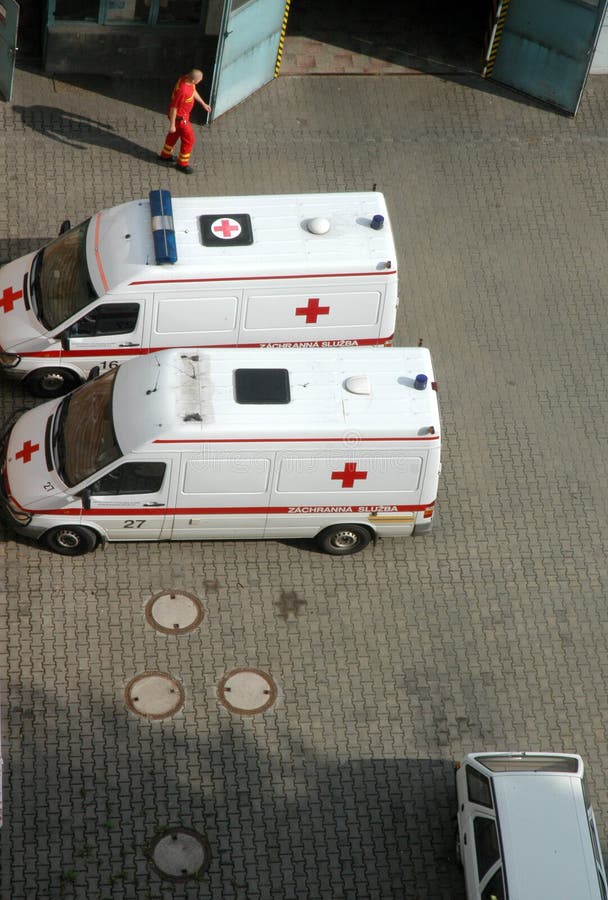 Two ambulance cars editorial photography. Image of heal - 2713082