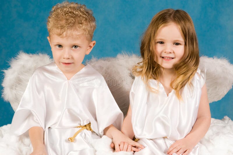 Two Pretty Angels Stock Photos - Free & Royalty-Free Stock Photos from ...