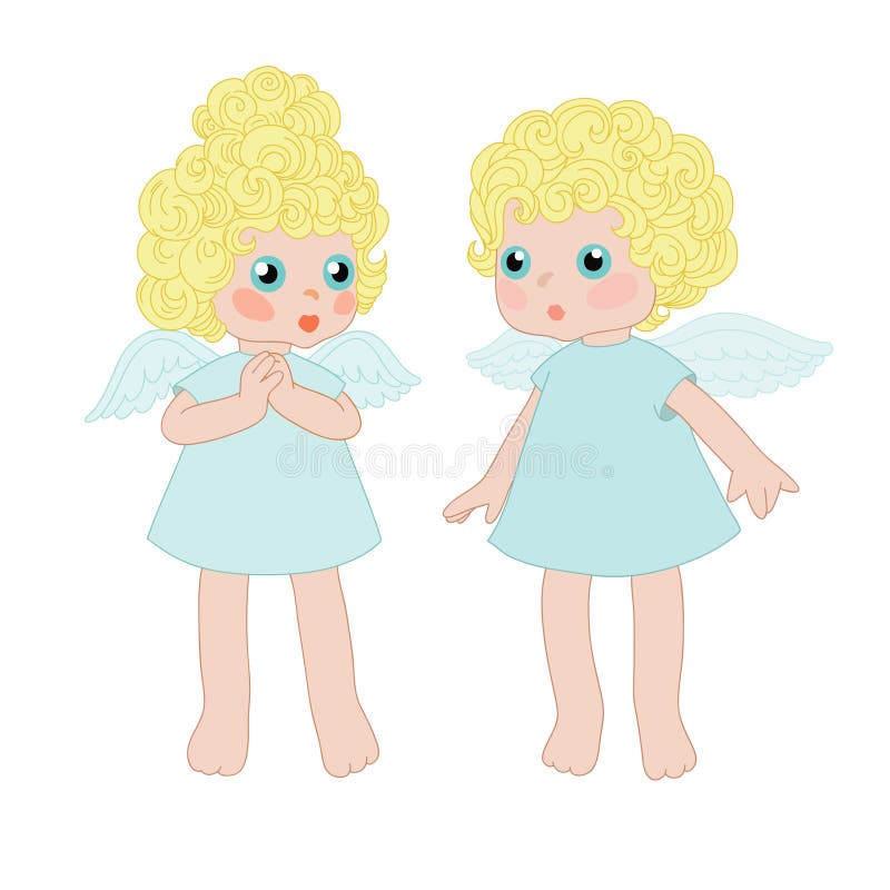 Angels Background Two Stock Illustrations – 368 Angels Background Two ...