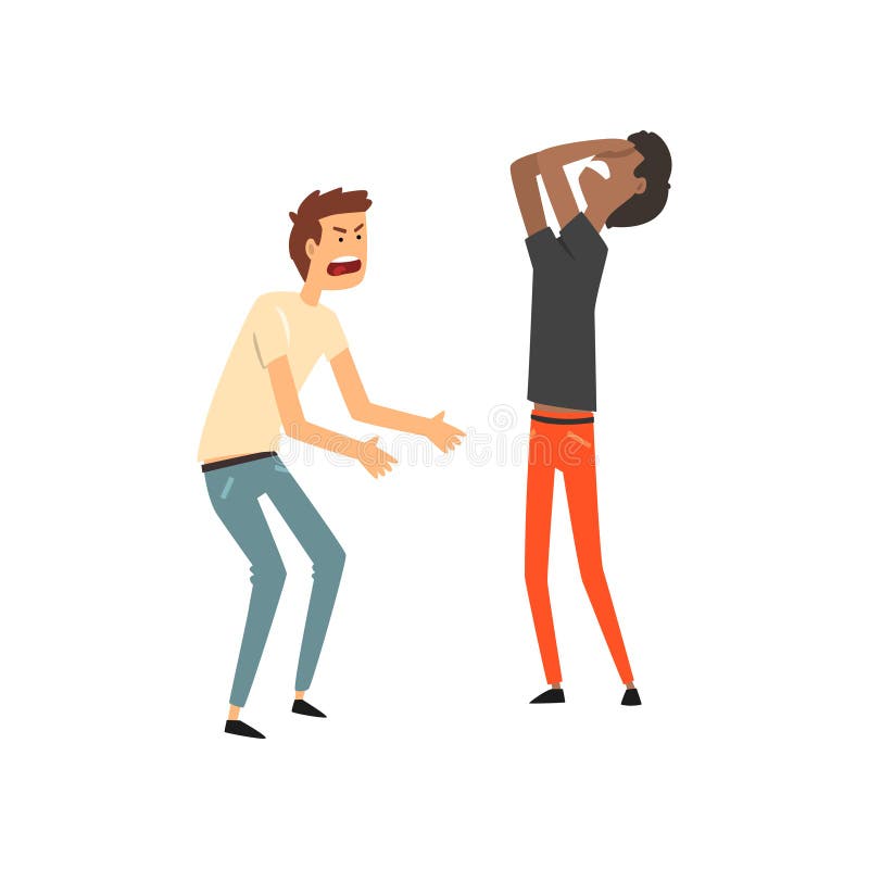 Two Angry Girls Arguing with Each Other, Hard Conversation Vector ... Two Angry Girls Arguing with Each Other, Hard Conversation Vector ...