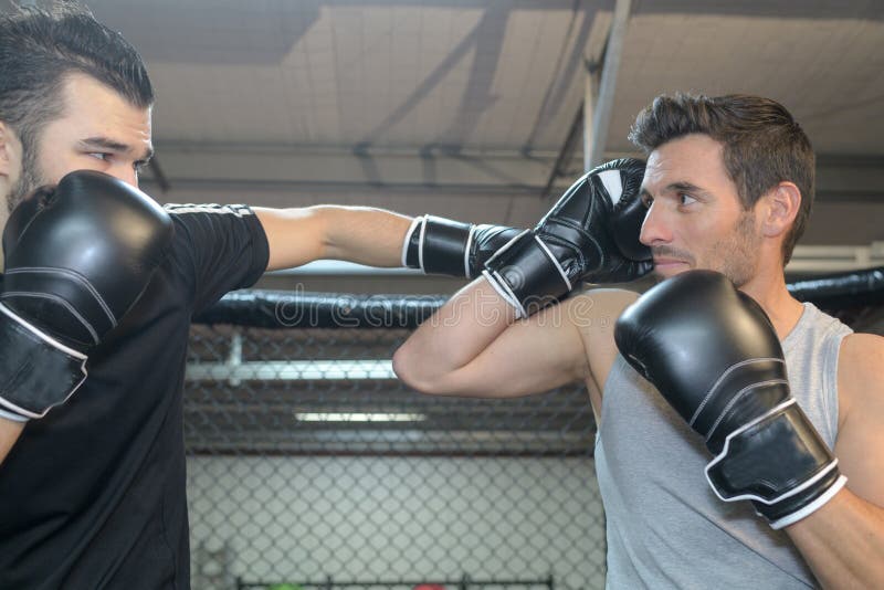 Two Angry Men Boxing Ring Stock Photos - Free & Royalty-Free Stock ...