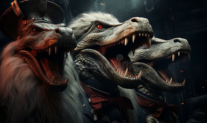 Two Animals Standing Together Stock Photo - Image of mammal ...