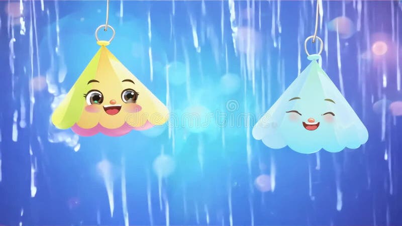 Cartoon Rain Dollar Money Sign Symbol Animation on Green Screen Stock Footage - Video of screen ...