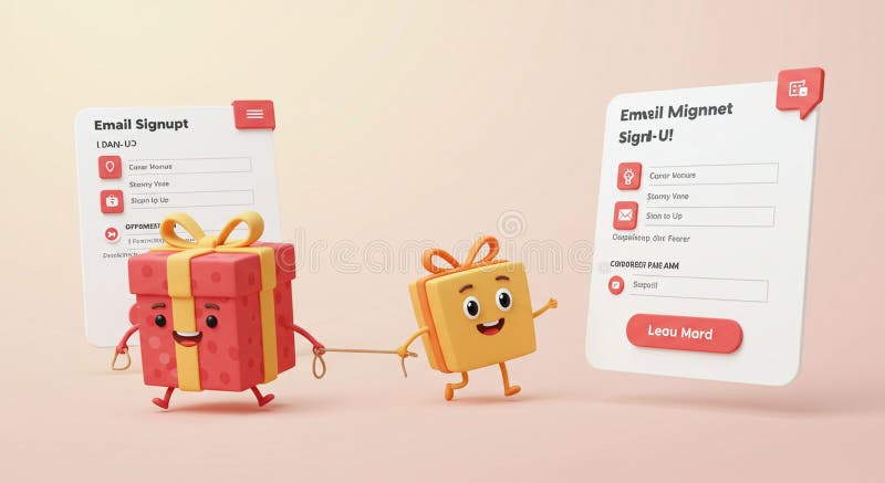 Happy Animated Gift Box Stock Illustrations – 743 Happy Animated Gift ...