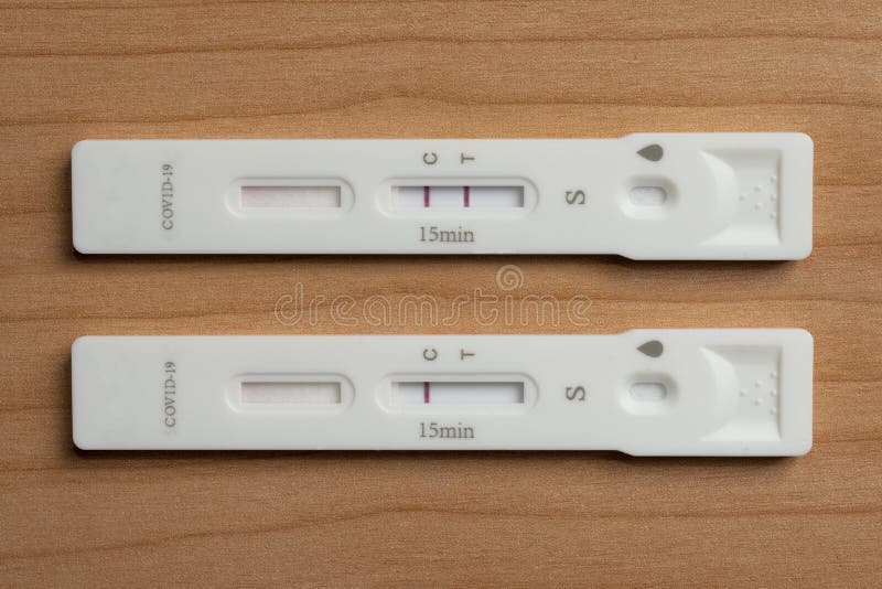 Two Antigen Rapid Test Devices for Coronavirus Covid-19 Shows Positive ...