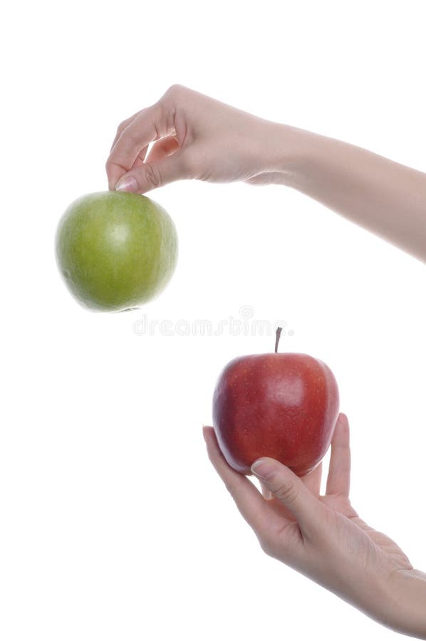 Two apple stock photo. Image of apple, coloured, variegated - 10824218
