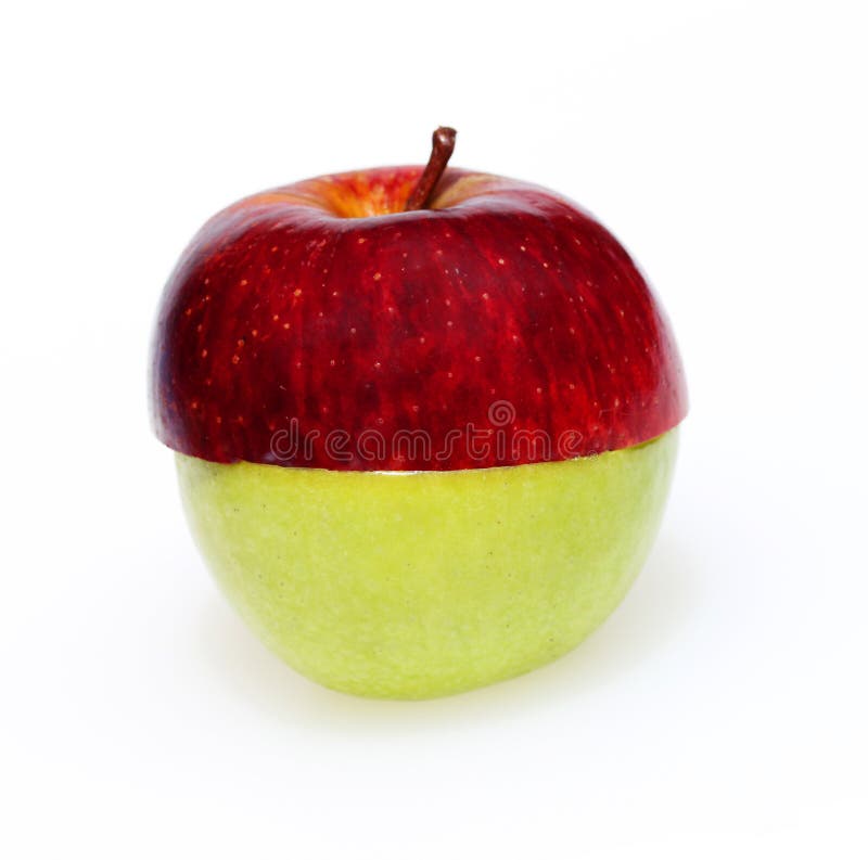 Apple 2 stock photo. Image of lose, health, measure, dietitian - 10558