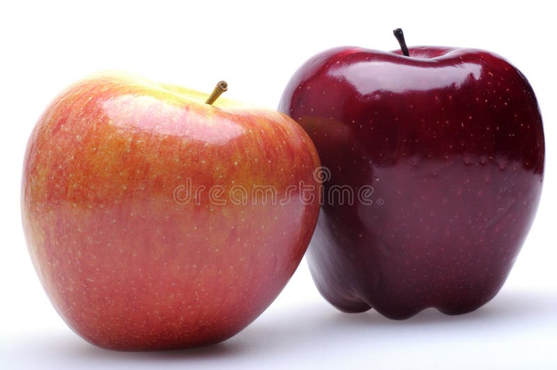 Two Apples stock image. Image of freshness, snack, sweet - 13350805