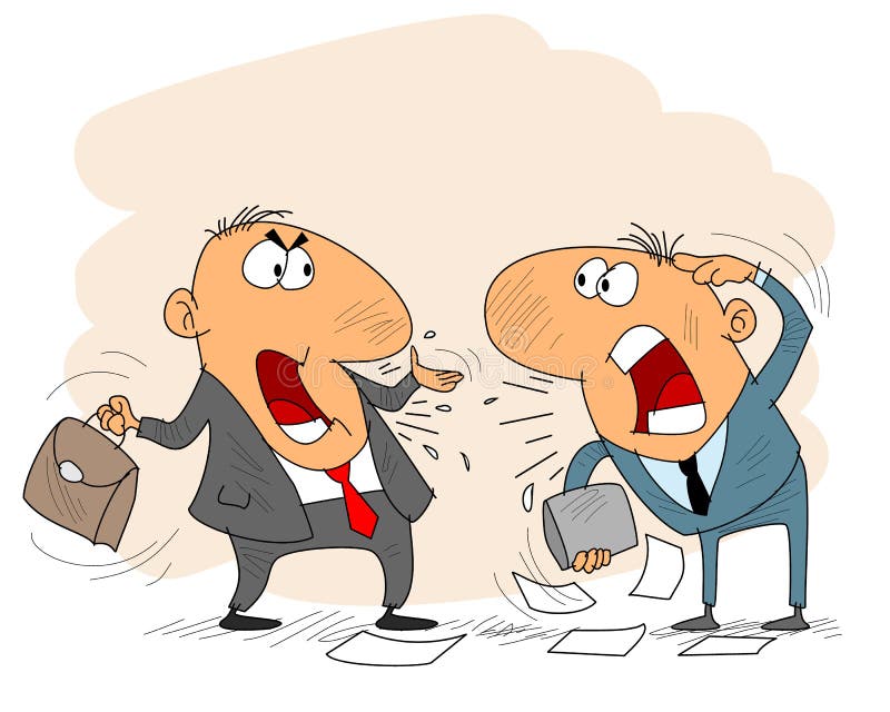 Two People Arguing Stock Illustrations – 1,631 Two People Arguing Stock ...