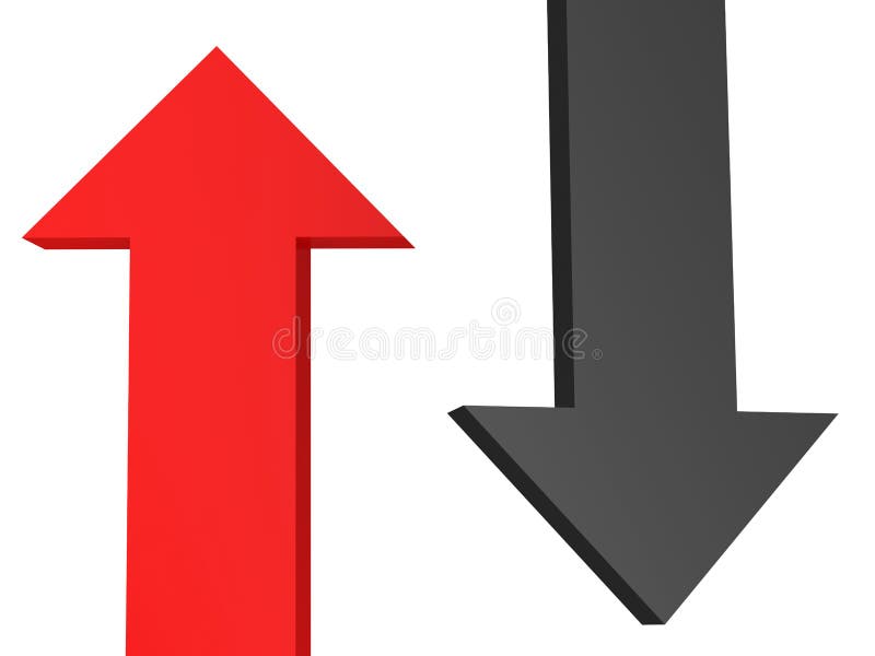 Up Arrow stock illustration. Illustration of direction - 5725658