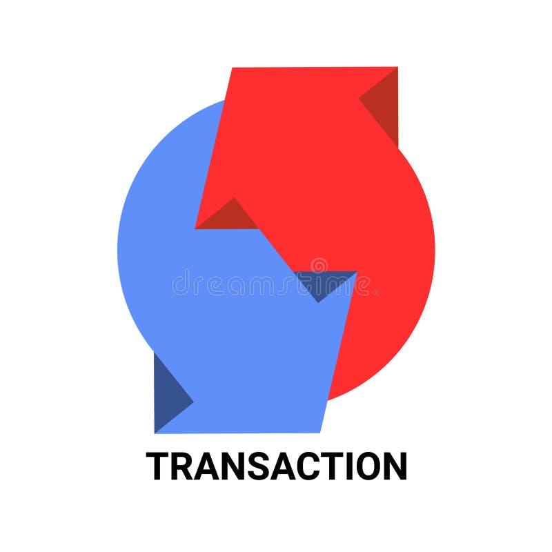 Two arrows circle icon stock vector. Illustration of transfer - 361890766