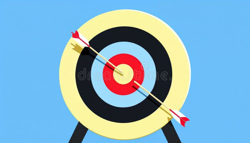 An Illustration Shows Two Arrows Hitting a Target Bullseye, Symbolizing ...