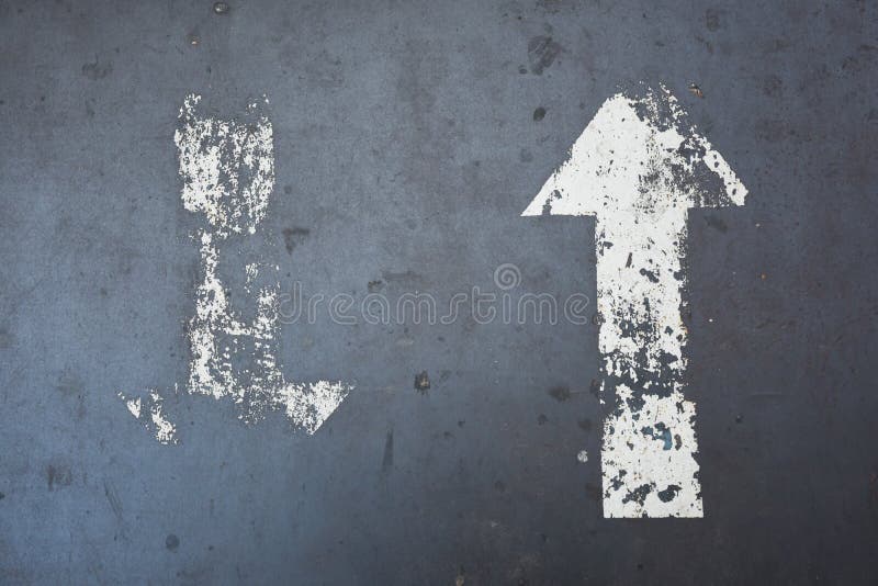 Arrows Opposite Directions Space Stock Photos - Free & Royalty-Free ...