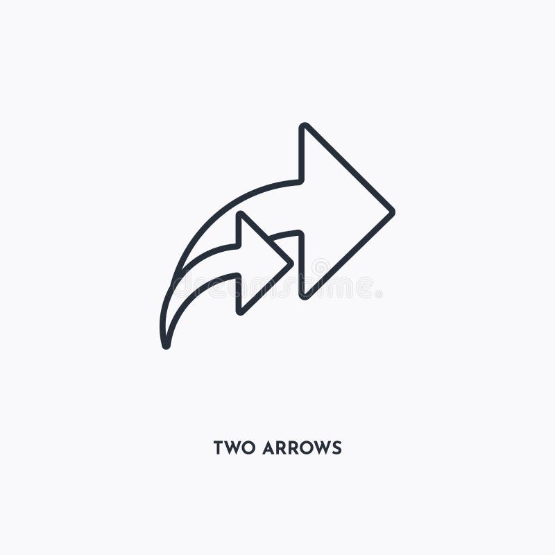 Circle Two Arrows Black White Stock Illustrations – 331 Circle Two ...