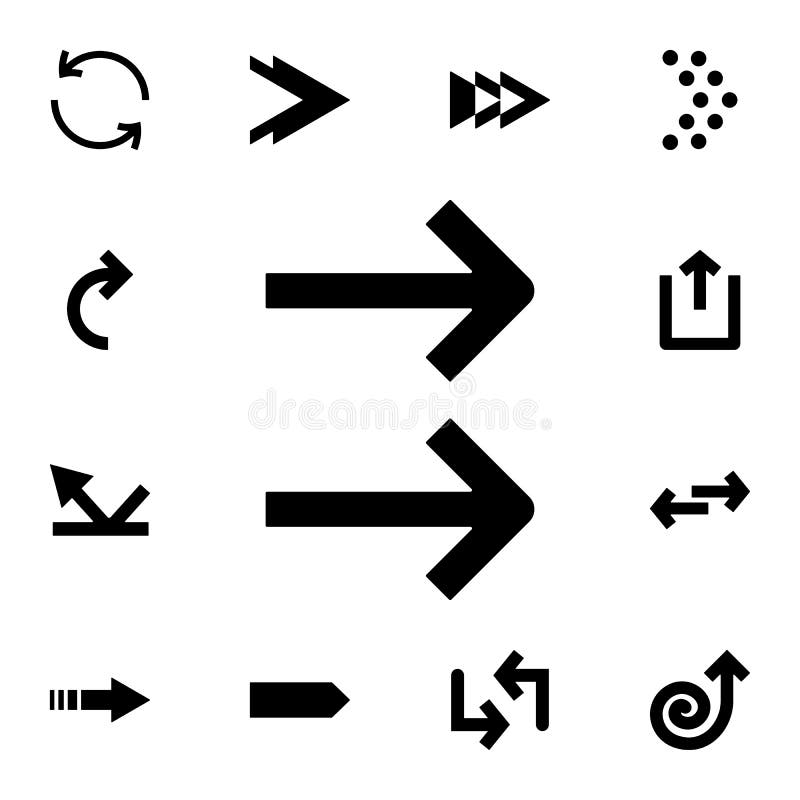 Two Arrows To the Right, Rewind 3d Icon Render Illustration Stock ...