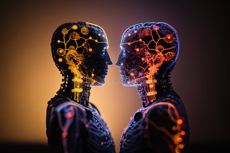 Two Artificial Intelligences in Symbiosis. AI Creates AI Ai Generation ... Two Artificial Intelligences in Symbiosis. AI Creates AI Ai Generation ...