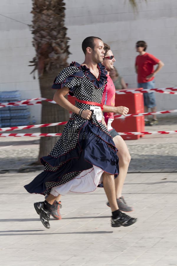 Two athletas running editorial image. Image of endurance - 20195400