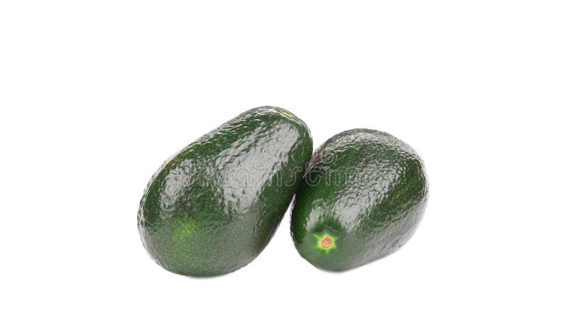 Two avocado. stock image. Image of perfect, natural, isolated - 41407045