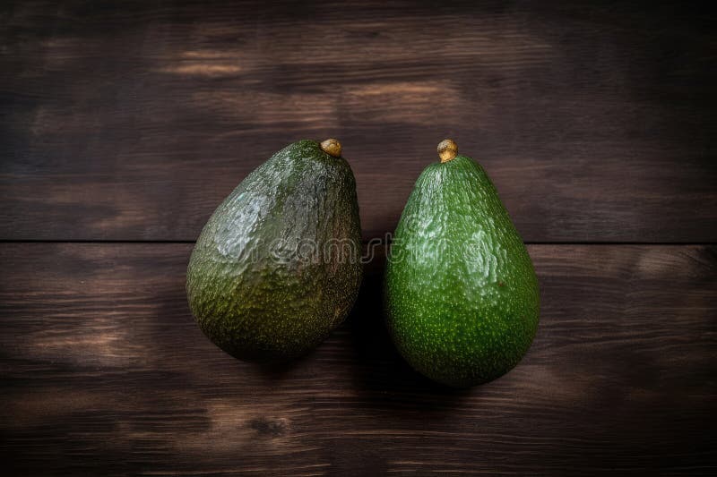 Two Avocados, Generative AI Stock Illustration - Illustration of ...