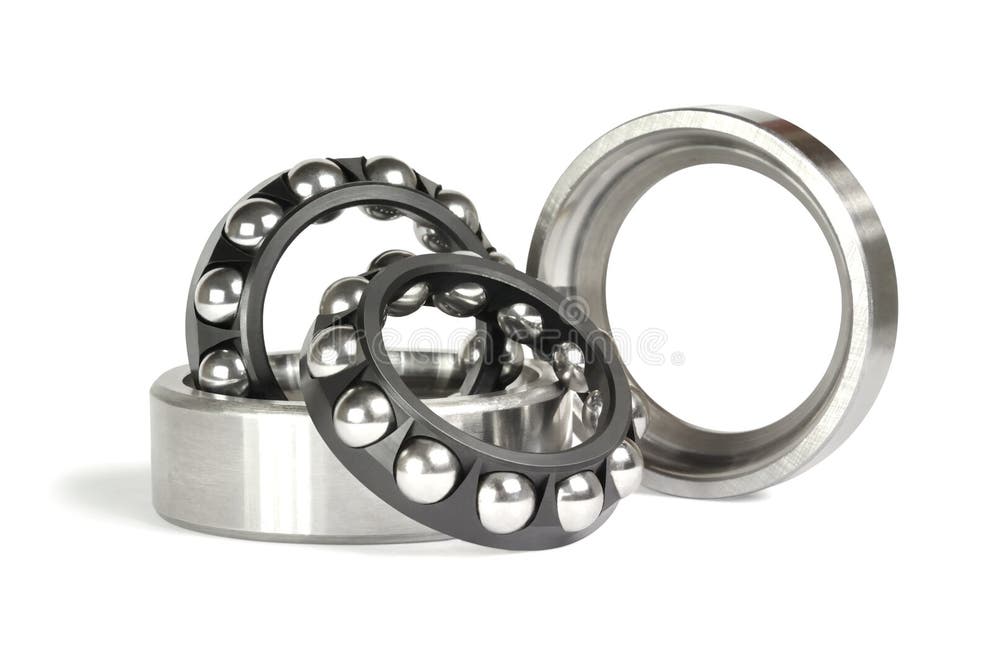 Two ball bearings stock photo. Image of round, technology - 23858348