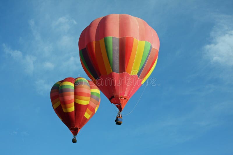 Two balloons stock photo. Image of multicolor, leisure - 6314844