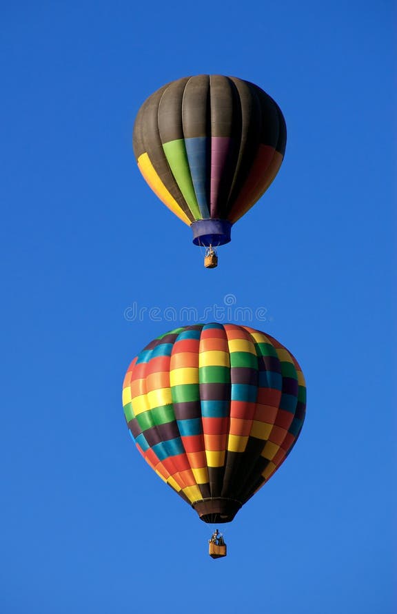 Two Balloons stock image. Image of altitude, balloons - 8144269