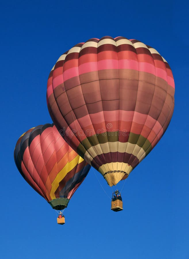 Two Balloons stock image. Image of away, chase, ascend - 8144287