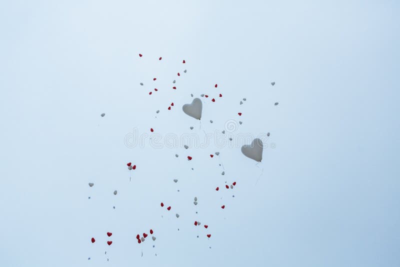 Two balloons stock image. Image of celebration, wedding - 37178029
