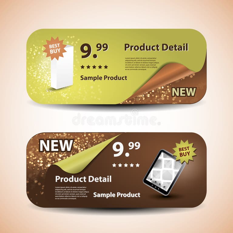 Two Banner Designs Stock Illustrations – 746 Two Banner Designs Stock ...