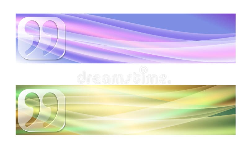 Two banners stock vector. Illustration of artistic, creative - 59701729