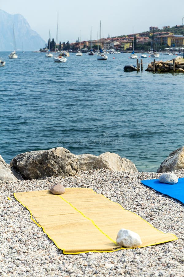Beach mats stock photo. Image of chair, enjoy, rest, africa - 56624082