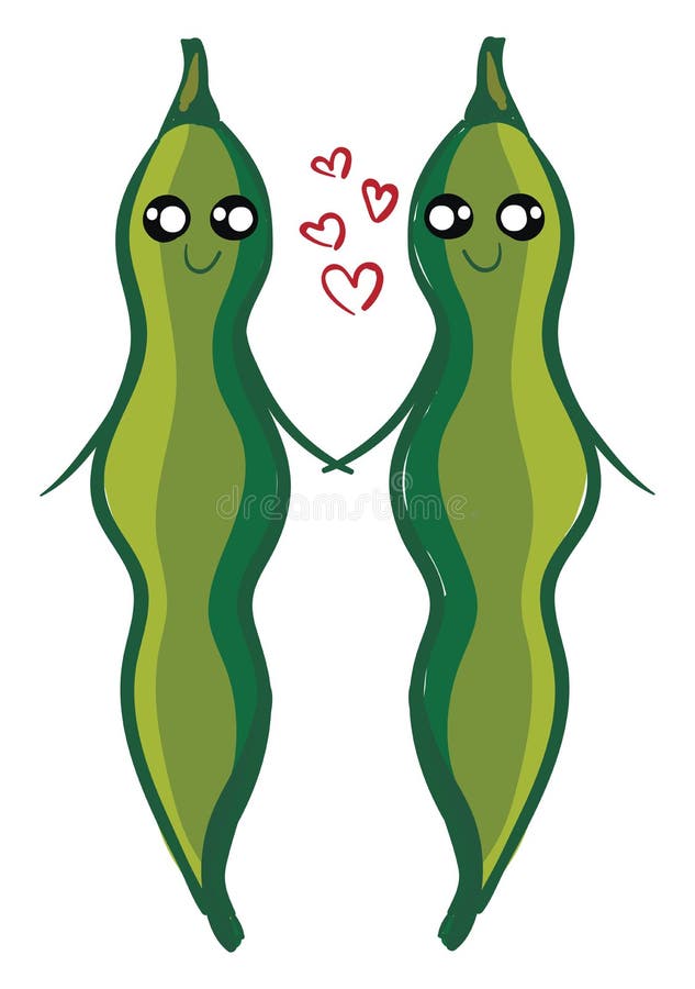 Cute Beans, Illustration, Vector Stock Vector - Illustration of graphic ...