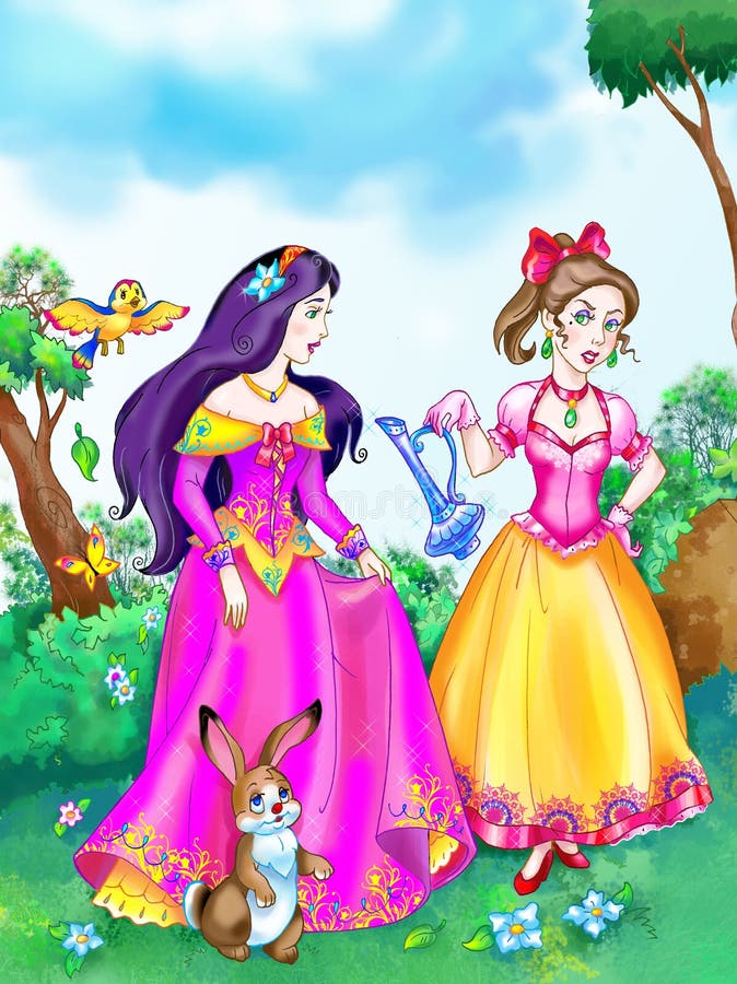 3+ Princesses two Free Stock Photos - StockFreeImages
