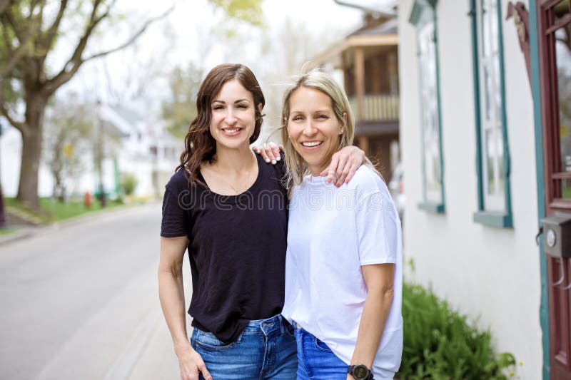 Two Beautiful Girls Together in a Park Stock Image - Image of person ...