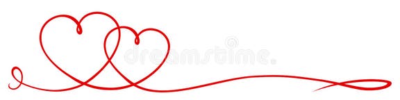 Two Beautiful Hearts - Vector Stock Vector - Illustration of hearts ...