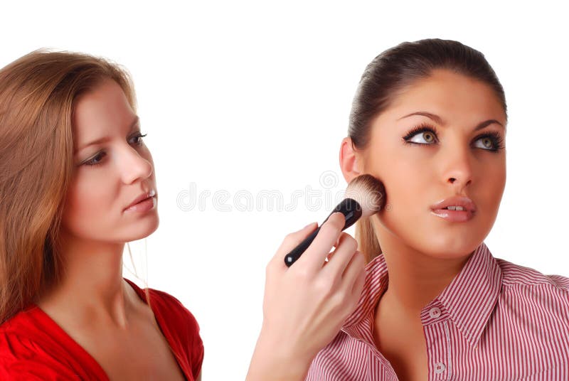 Two beautiful women stock photo. Image of romance, love - 8042112