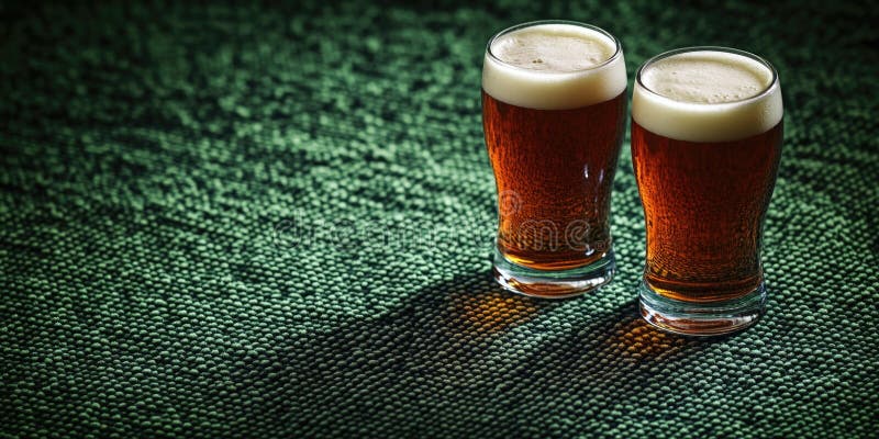 Two Beers, Two Friends, One Enjoyable Time. Stock Photo - Image of ...