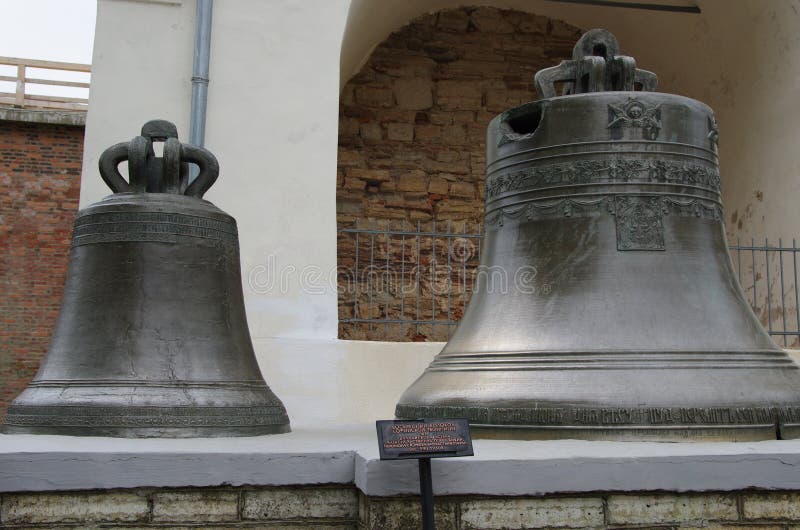 Two bells stock photo. Image of bell, couple, novgorod - 79948236
