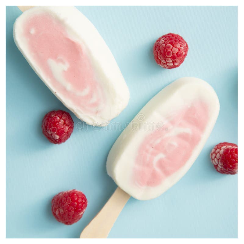 Blue Raspberry Popsicle stock photo. Image of isolated - 51327634