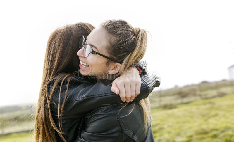 Two Best Friends Having Fun Stock Image - Image of beautiful, laughing ...