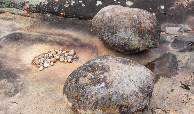 Big rocks small rocks stock image. Image of peak, forest - 110635501