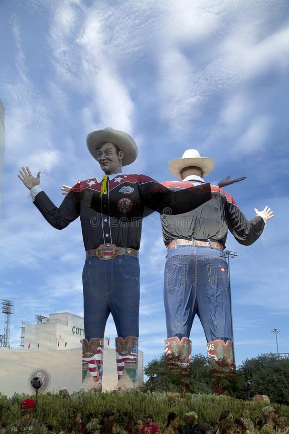 Two Big Tex at State Fair Texas USA Editorial Stock Image - Image of ...