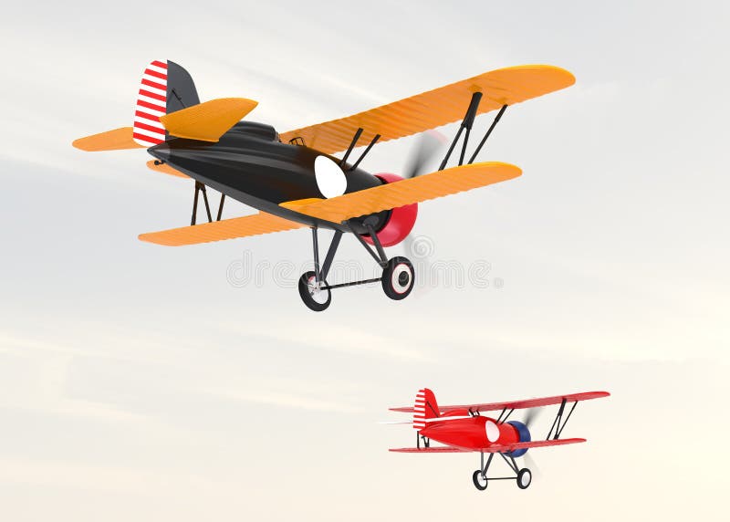 Biplane stock photo. Image of airfield, history, nostalgic - 2508878